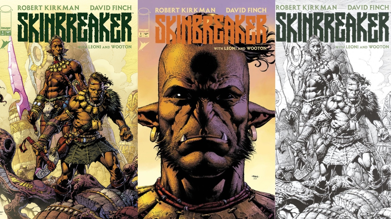 The Skinbreaker Press Room SDCC 2025 with Robert Kirkman and David ...